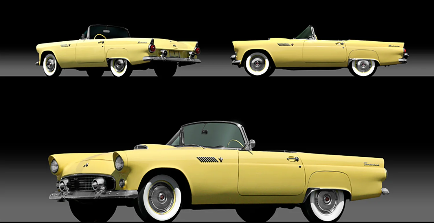 1950s Ford Thunderbird
