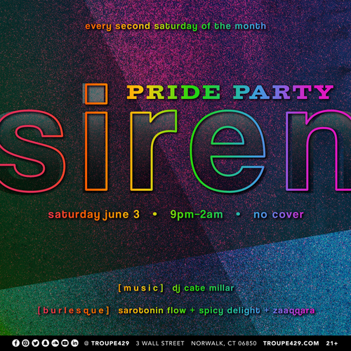 BIGGEST AND BEST CONNECTICUT PRIDE PARTY! — Troupe429