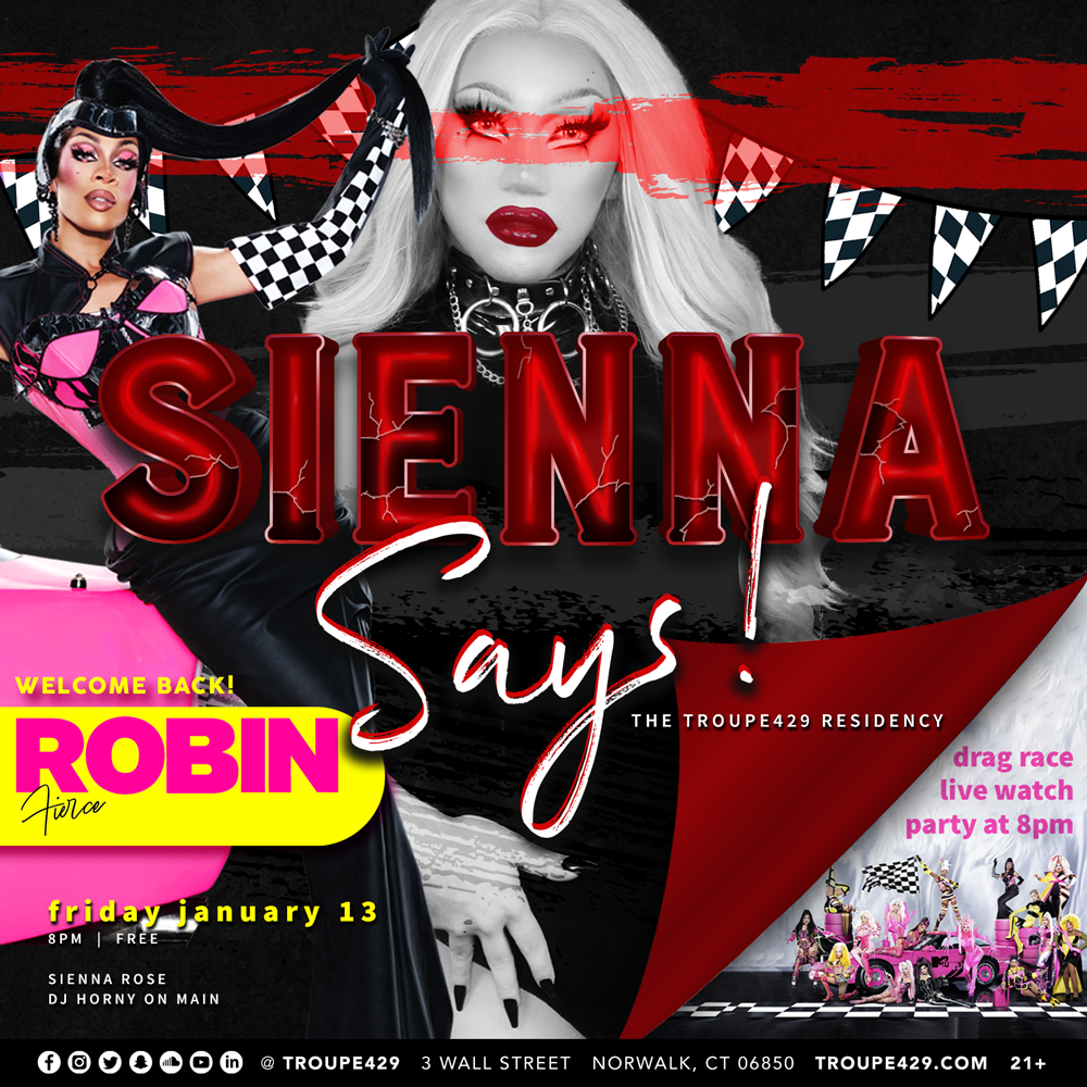 RuPaul's Drag Race drag queens at Troupe429 in Norwalk, CT — Troupe429