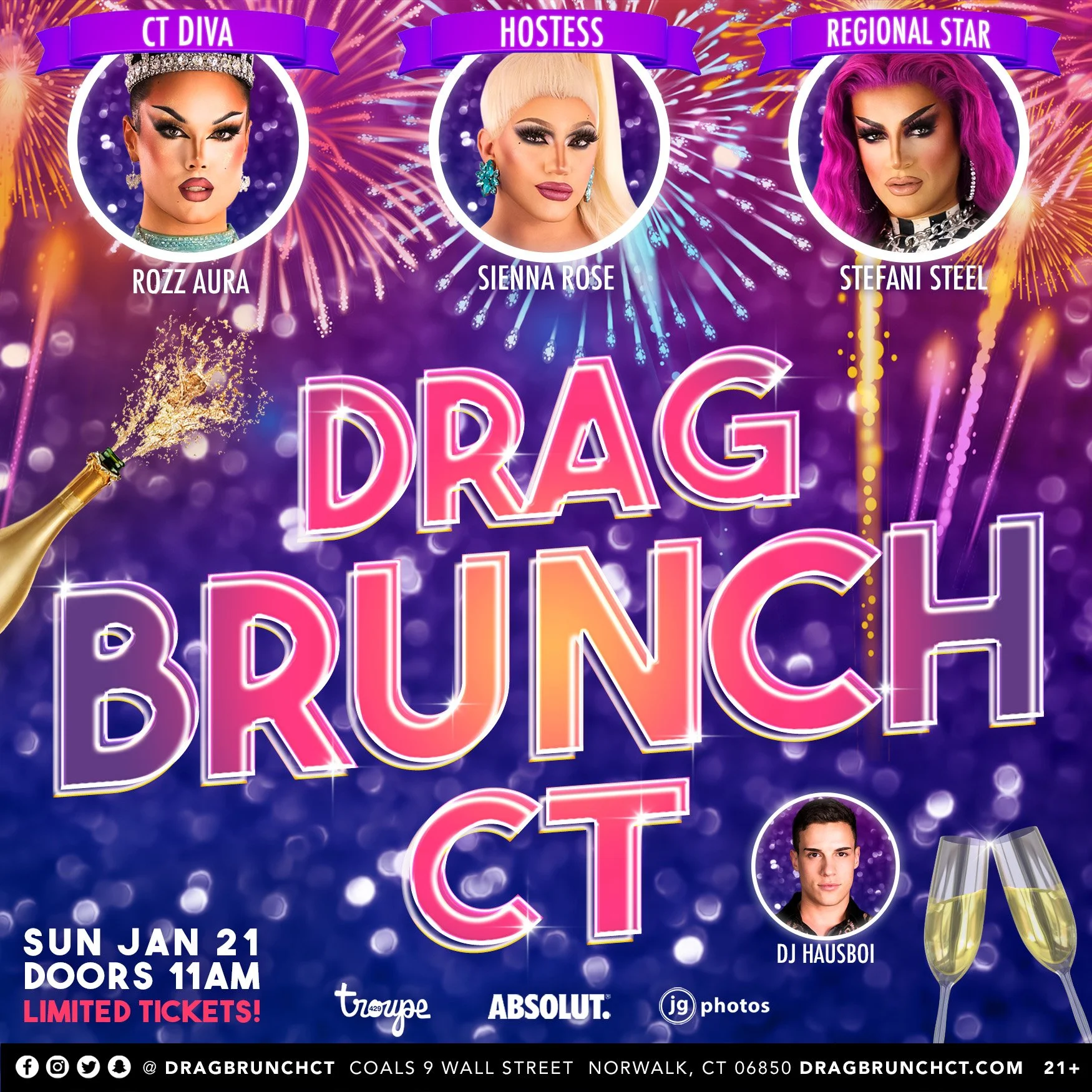 SUNDAY'S BEST DRAG BRUNCH IN CT WITH DRAG QUEENS, GREAT FOOD ...