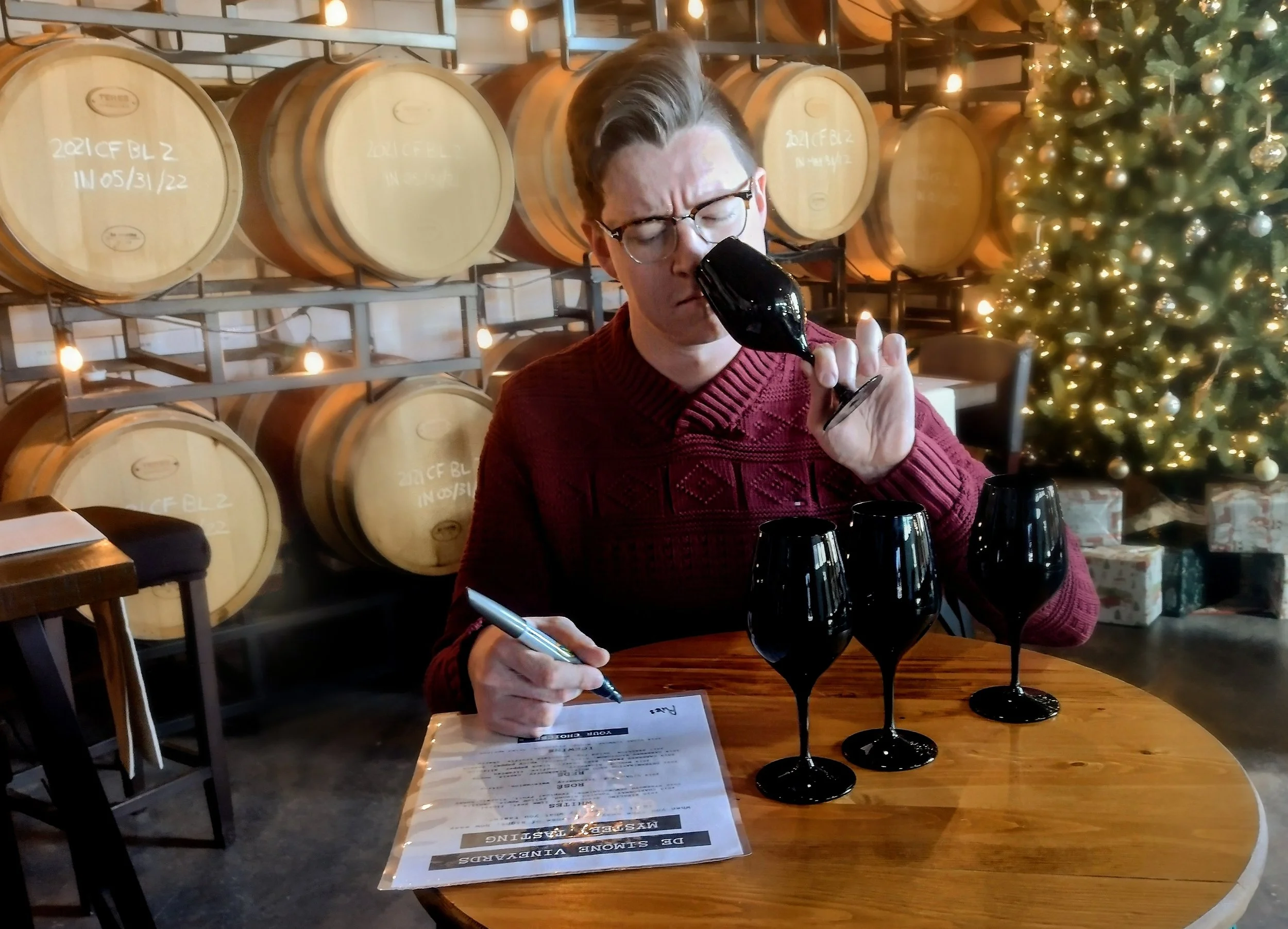 Mystery Tasting — DE SIMONE VINEYARDS