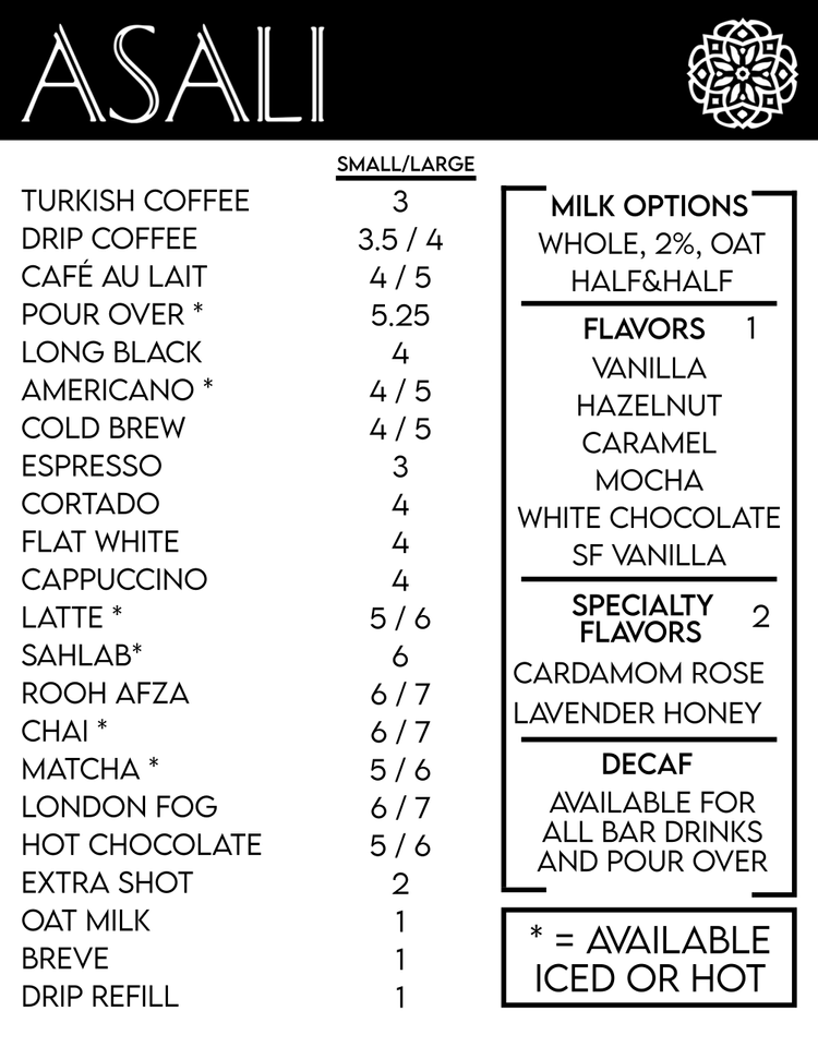 Asali Events and Desserts