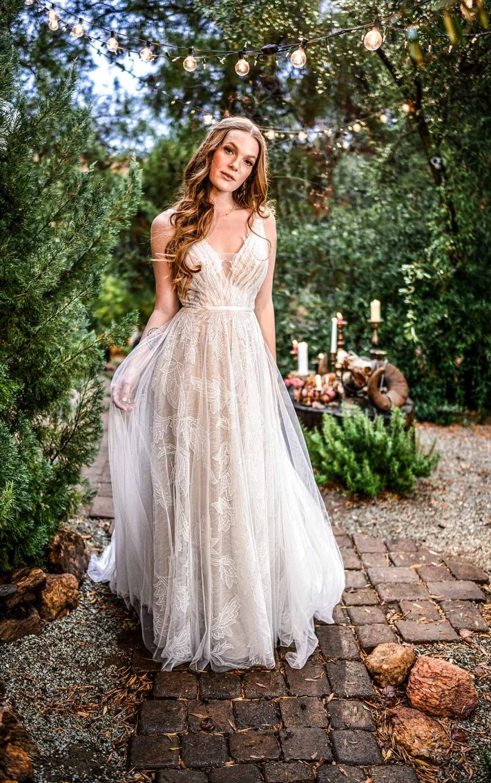 Bohemian Hippie Wedding Dresses
