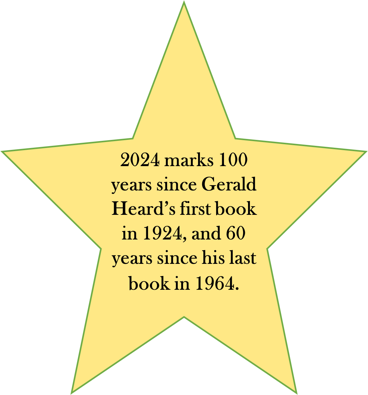 Gerald Heard Official Website