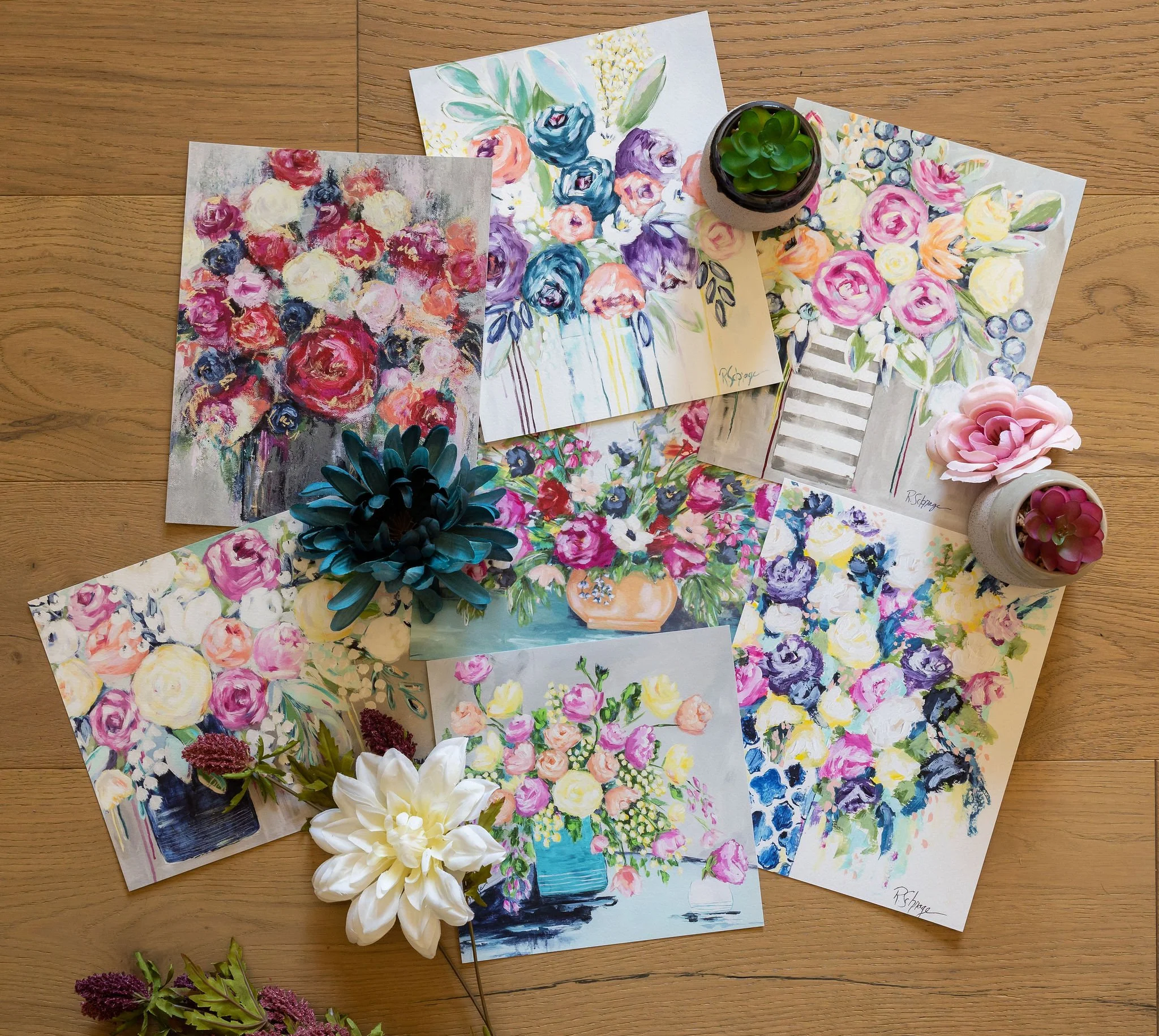 The Print Shop — Rhonda Schrage Art :: Acrylic and Contemporary ...