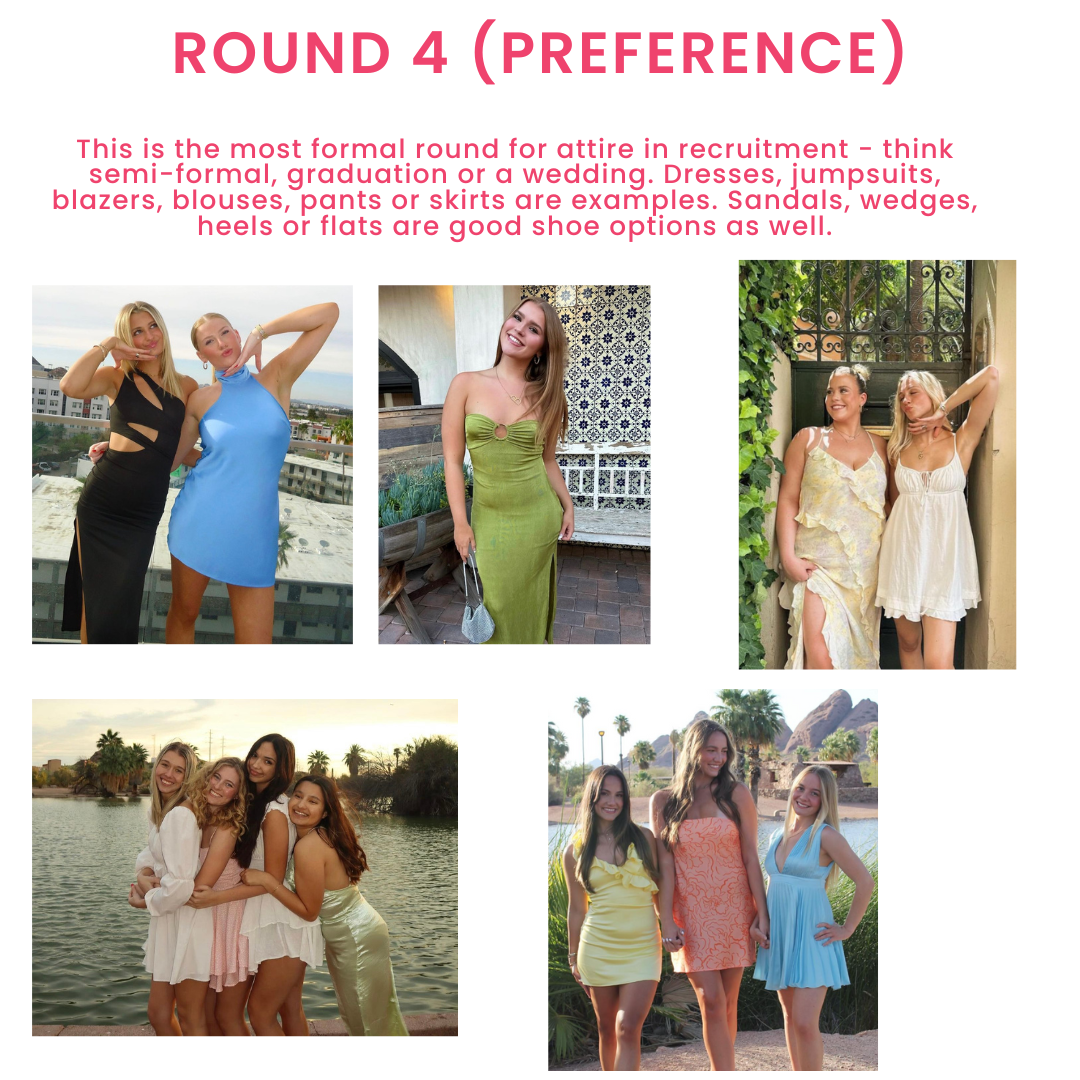 What to Wear — Arizona State Panhellenic