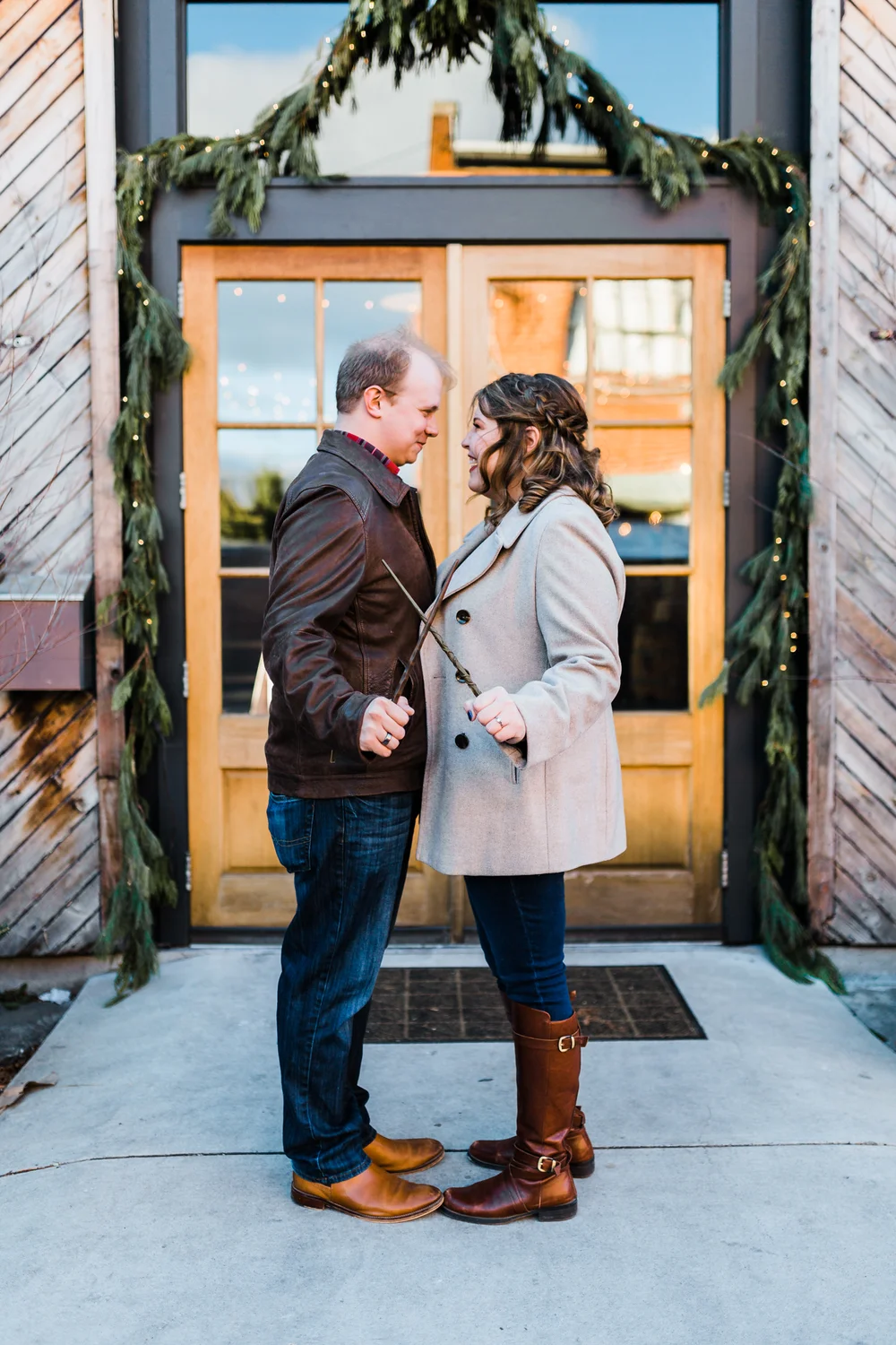 JESSE & KELSEY: WINTER ENGAGEMENT SESSION IN DOWNTOWN FREDERICK, MD ...