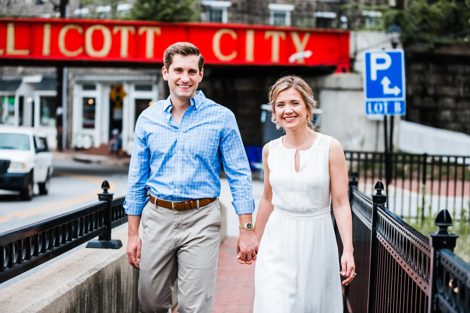 WILL & LAURA: SWEET NOSTALGIC ENGAGEMENT SESSION IN HISTORIC ELLICOTT ...
