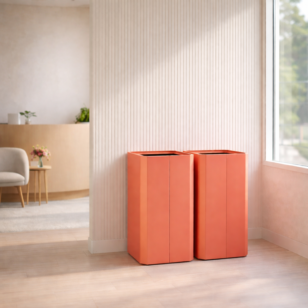 Peter Pepper Products Introduces Chamfer: Sculptural Waste Receptacles ...