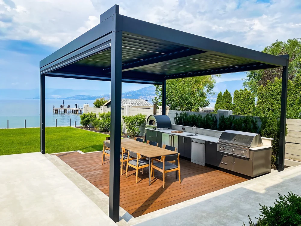 Year-Round Outdoor Comfort Comes Free with Corradi’s Alba Pergola ...
