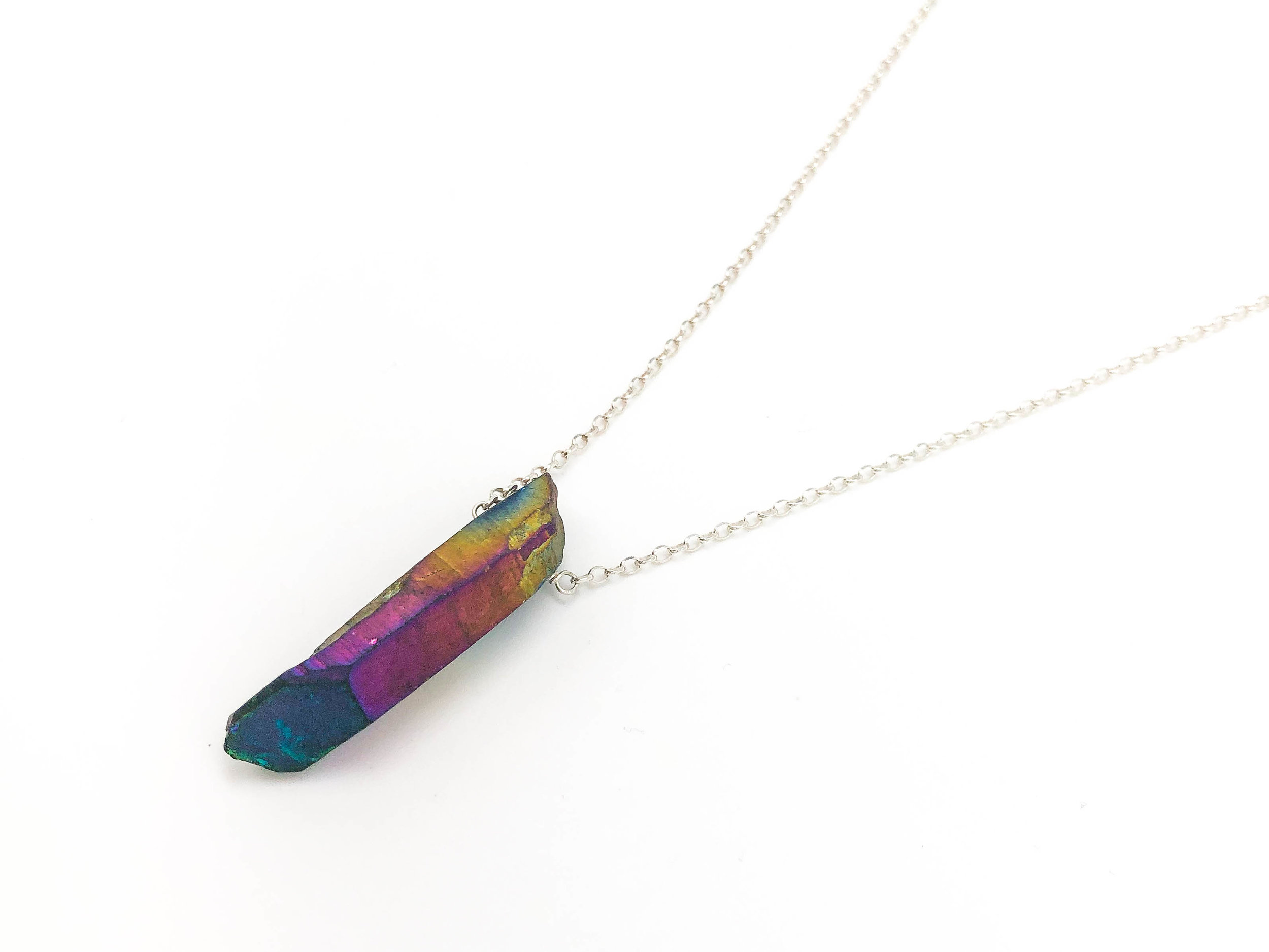Rainbow Crystal Necklace