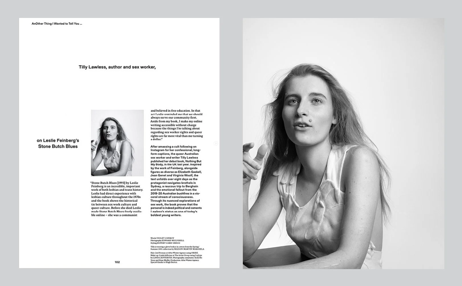 Another Magazine, Another thing I wanted to tell you w/ Tilly Lawless ...