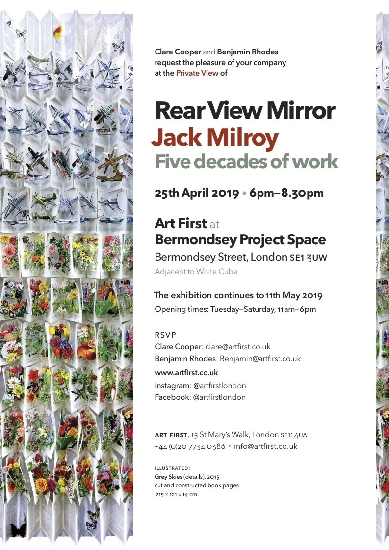 Exhibition invites etc. — Jack Milroy