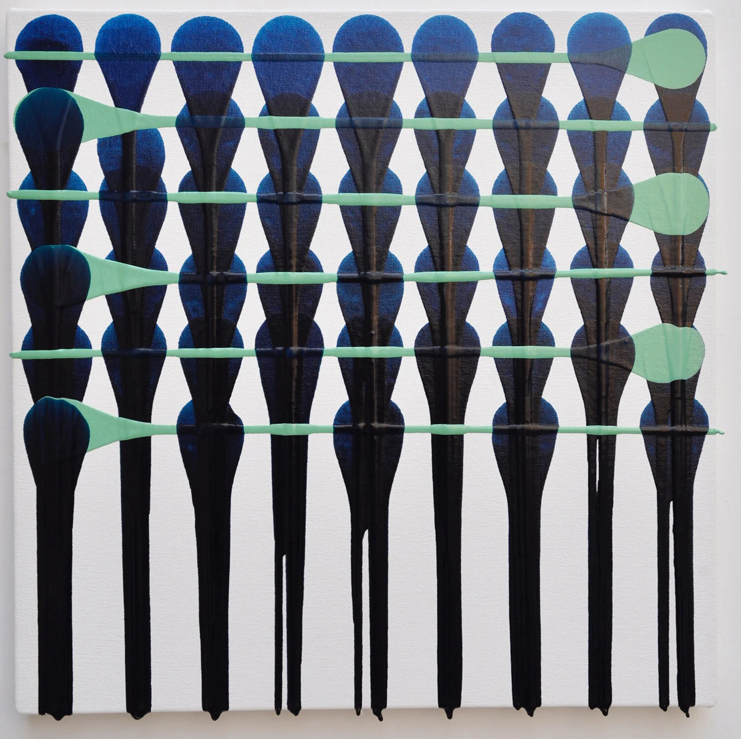 Pour Paintings — Sarah Emily Porter