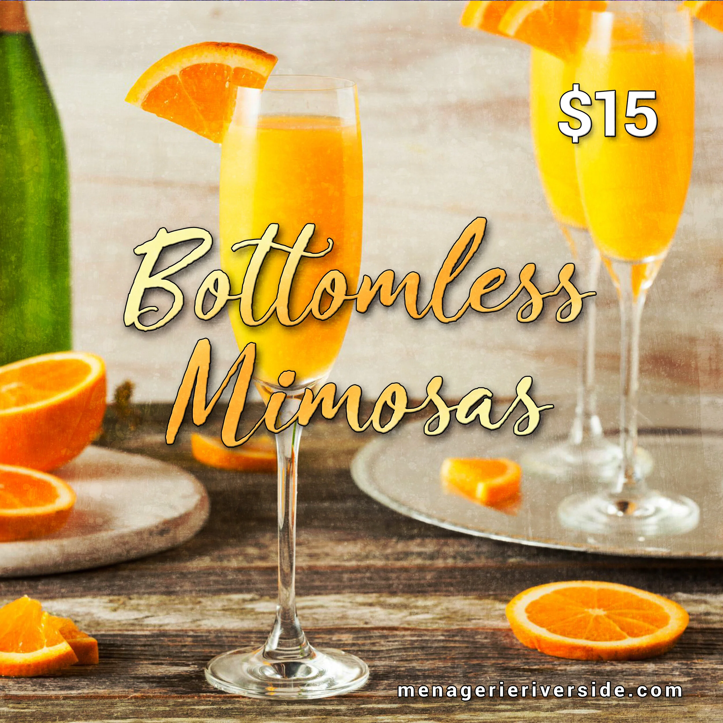 Brunch Tickets — The Menagerie