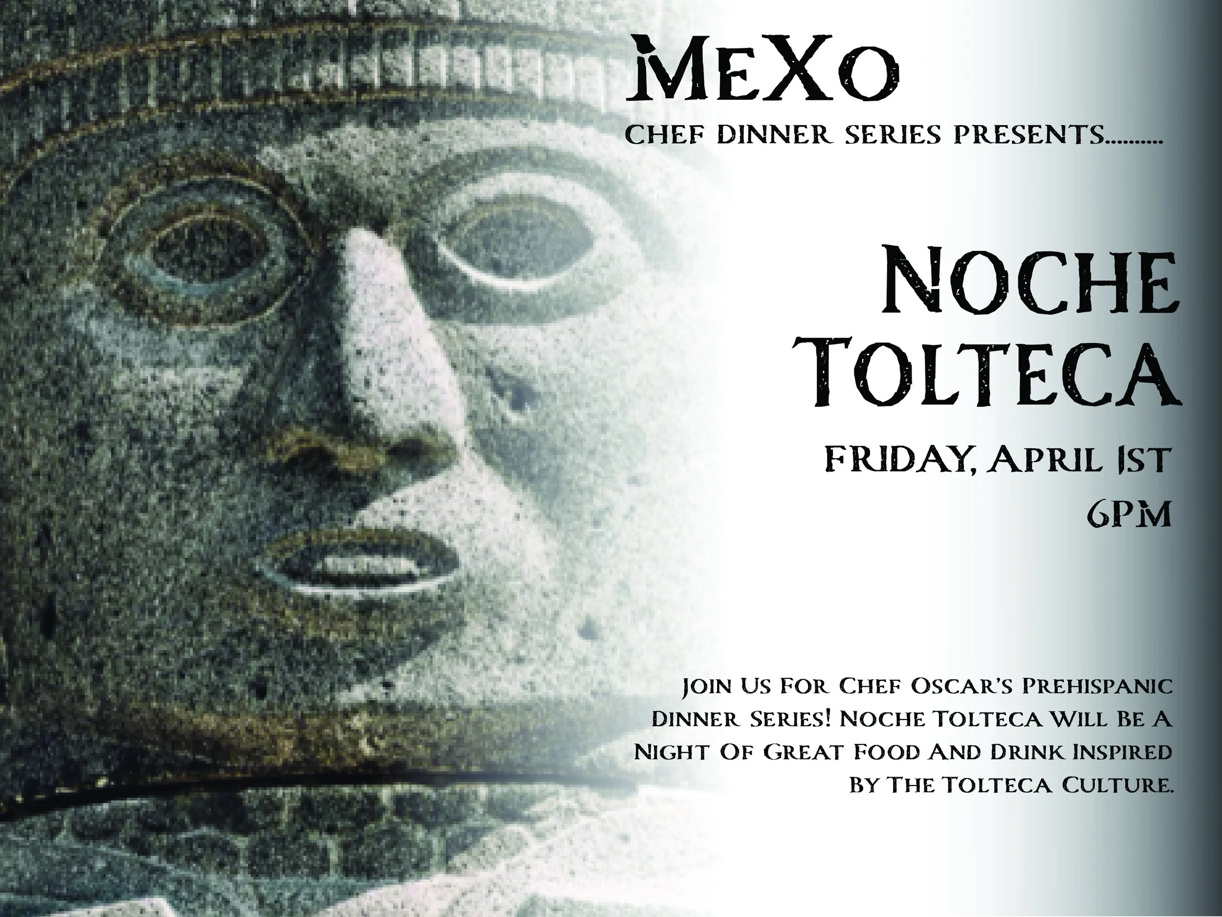 Prehispanic Chef Dinner Series - Tolteca Culture — MeXo GR