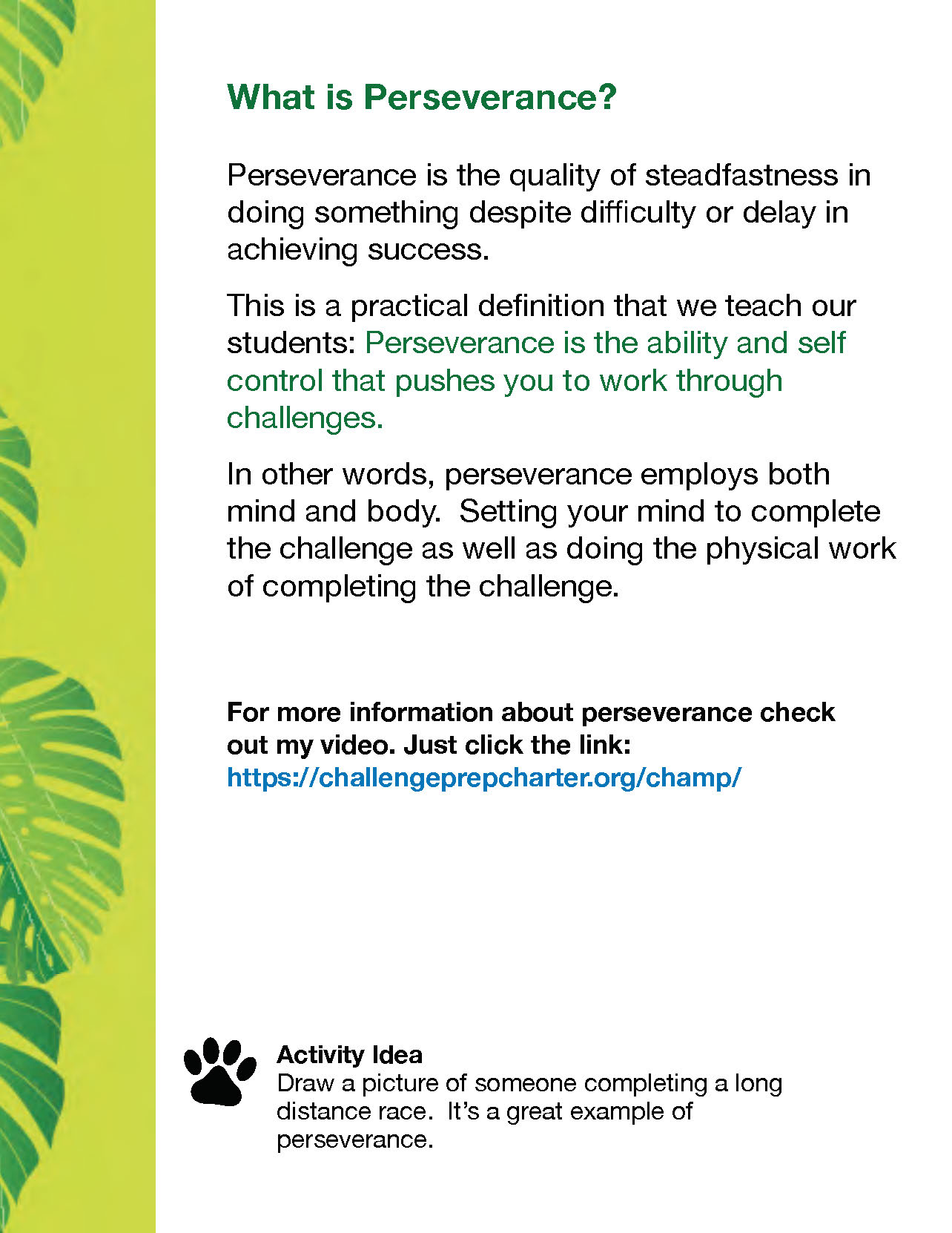 Perseverance Definition