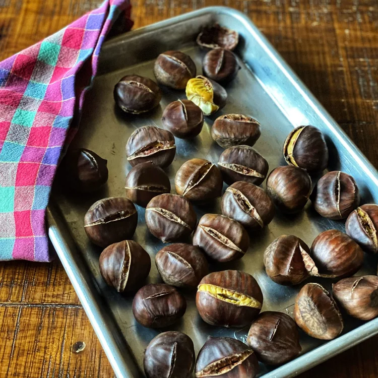 Chewy Chestnut Cookies — Teaching Table