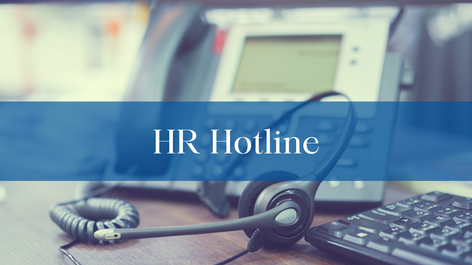 HR Hotline — Employers Network