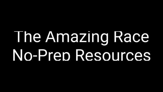 The Amazing Race Activities for Language Class — Tech for World ...