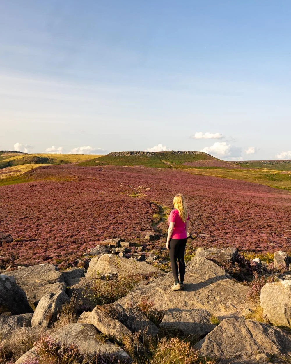 The Over Owler Tor & Higger Tor Walk: sunset, heather and spectacular views — Walk My World