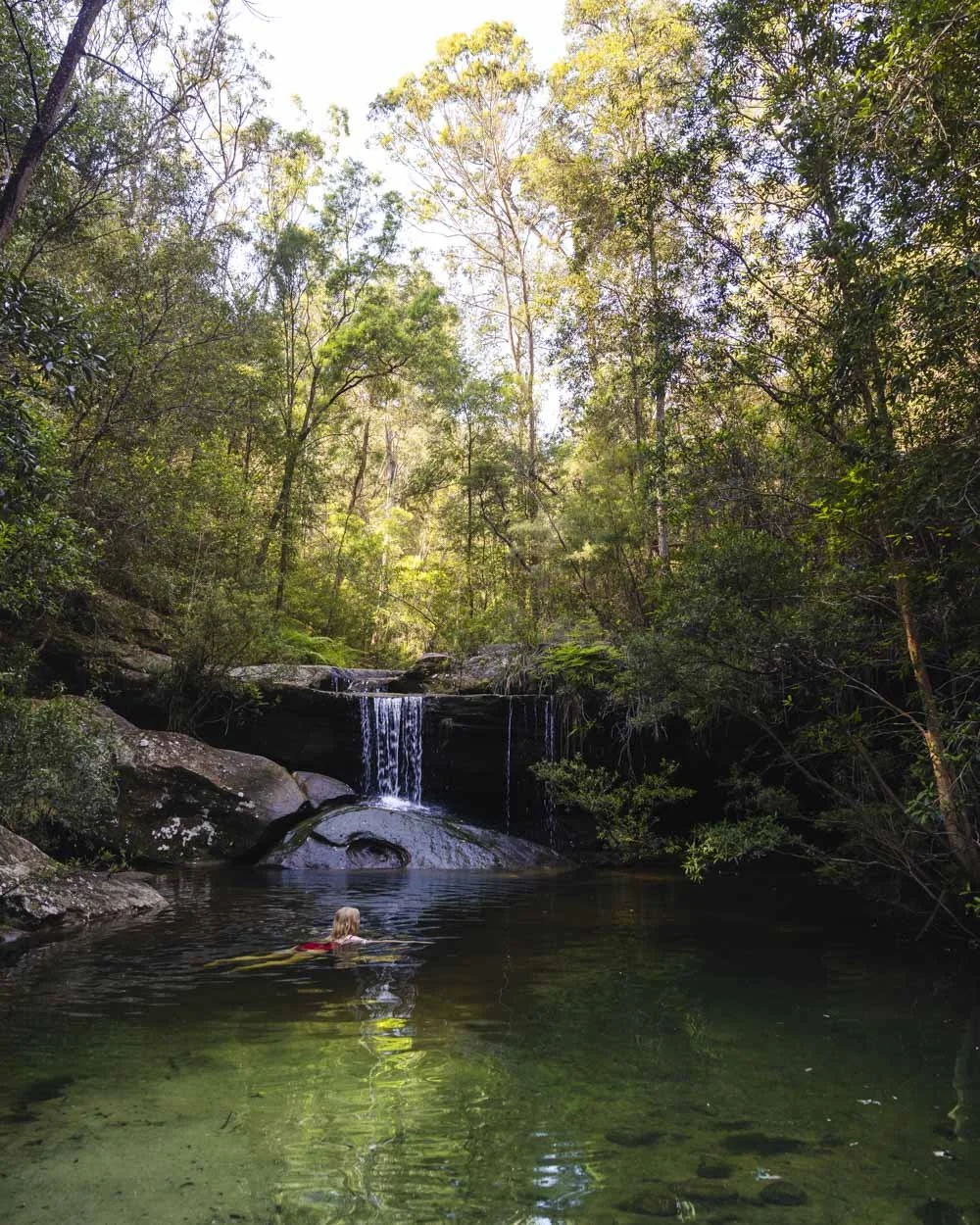 Valley Heights Waterfall: a secluded wild swimming spot in the lower ...