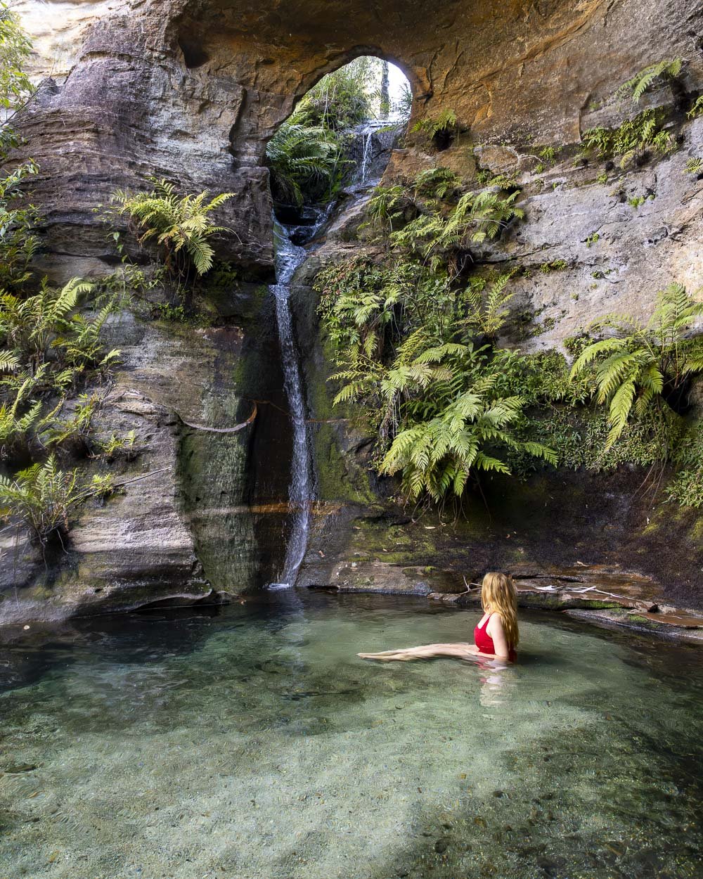 Popeye Falls: a fun slot canyon & unique waterfall hidden in Wollemi ...