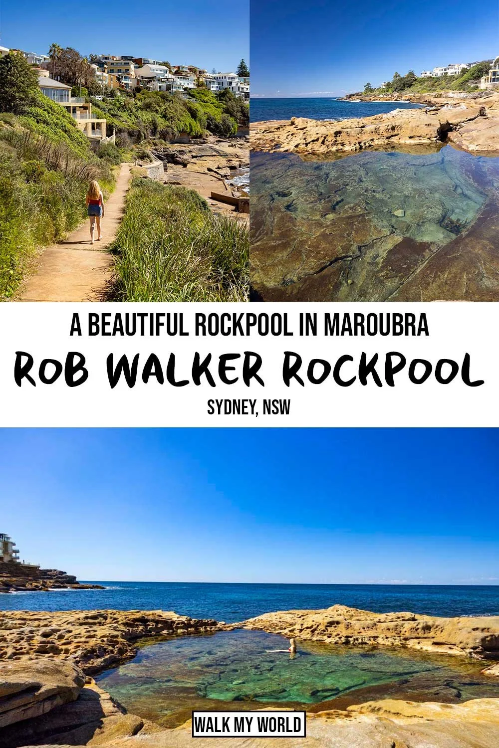 Rob Walker Rockpool: a gorgeous natural rockpool in Maroubra — Walk My ...