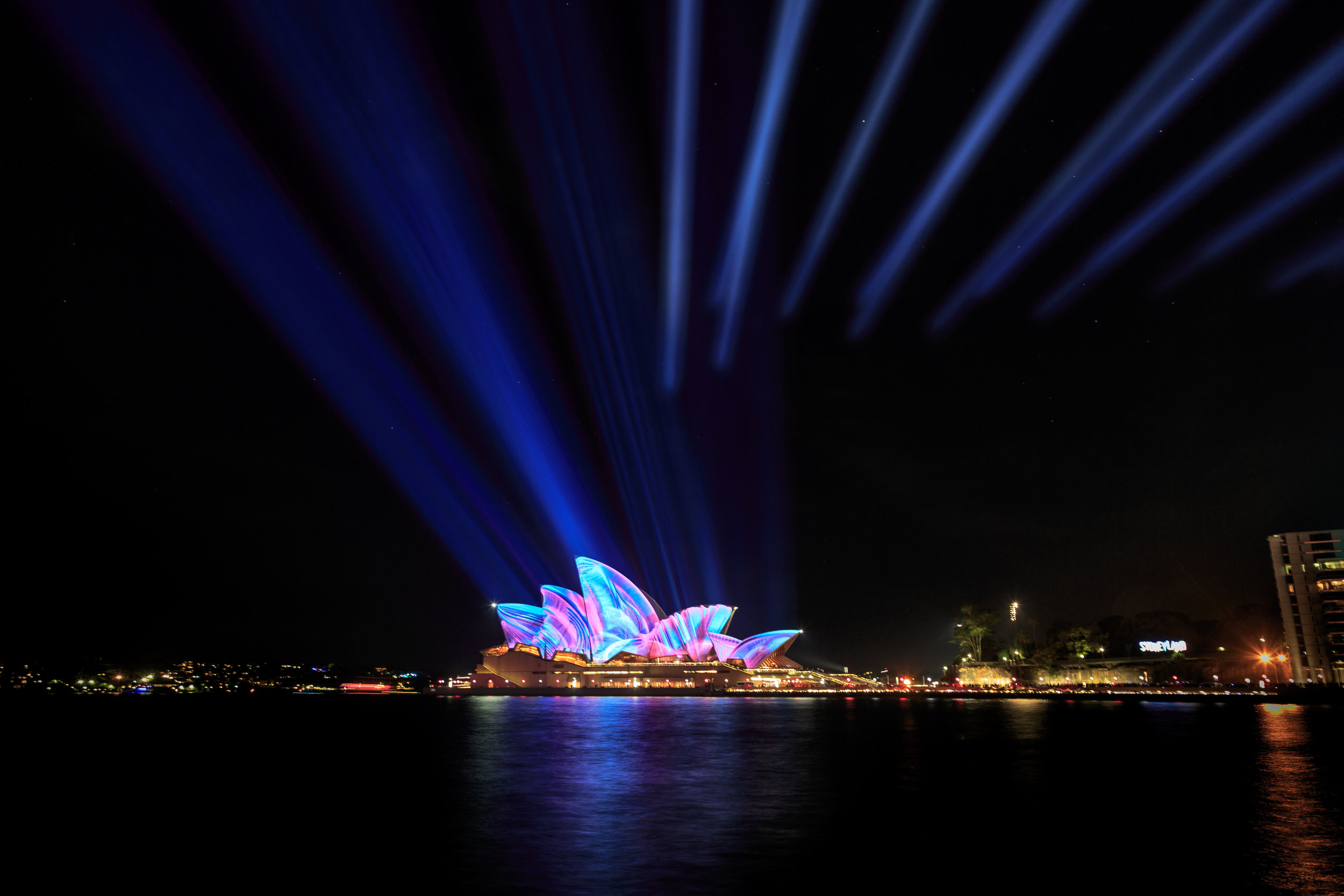 Opera House At Night
