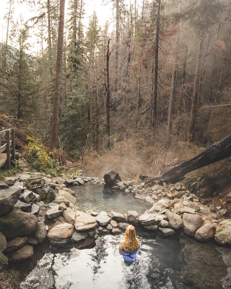 Oregon State Natural Hot Springs
