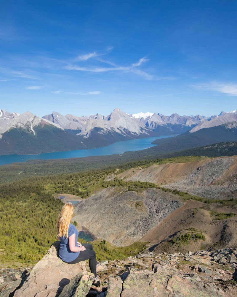 Bald Hills Trail - one of the best hikes at Maligne Lake, Jasper — Walk ...