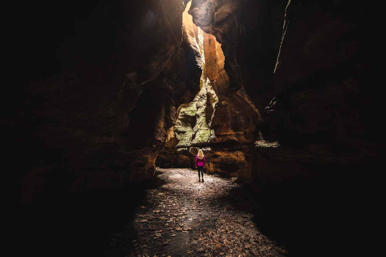 Dry Canyon - a stunning, easy slot canyon in the Blue Mountains — Walk ...