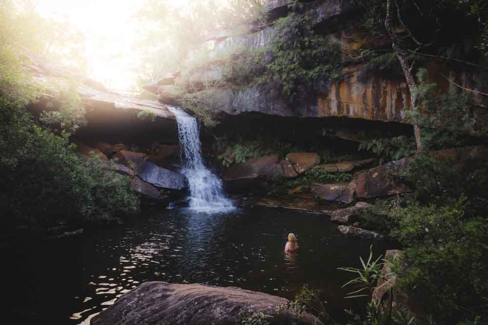 Upper Gledhill Falls: a gorgeous waterfall you can swim under in Ku ...