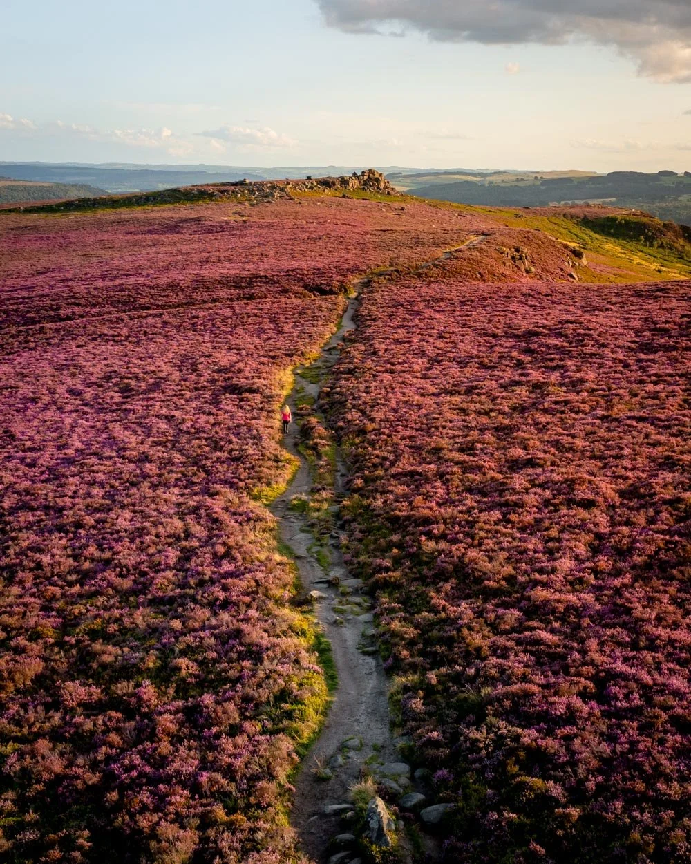 The Over Owler Tor & Higger Tor Walk: sunset, heather and spectacular ...