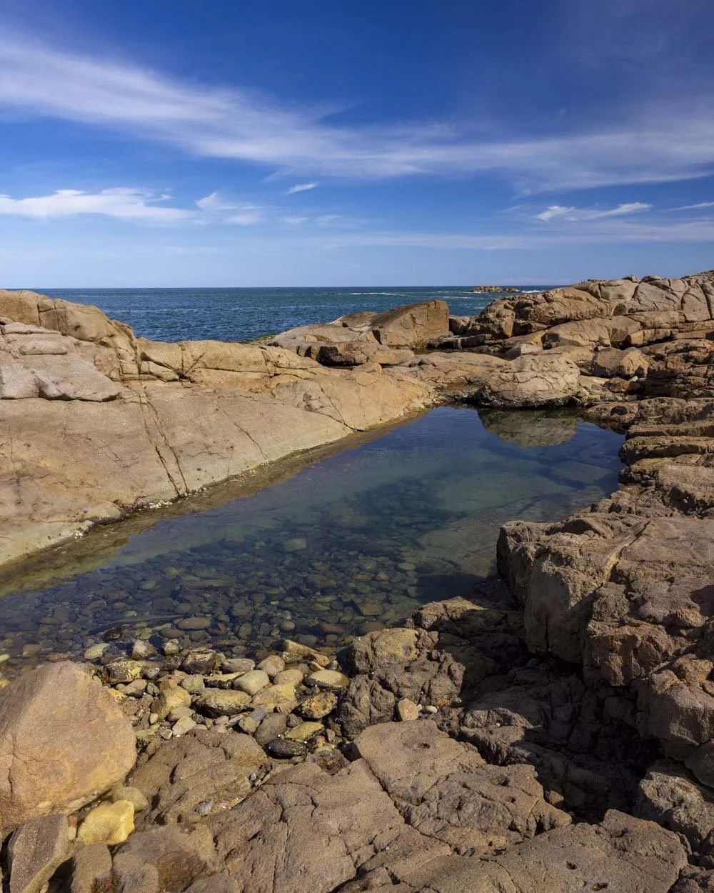 Iris Moore Rockpools: beautiful easy to access rockpools in Port ...