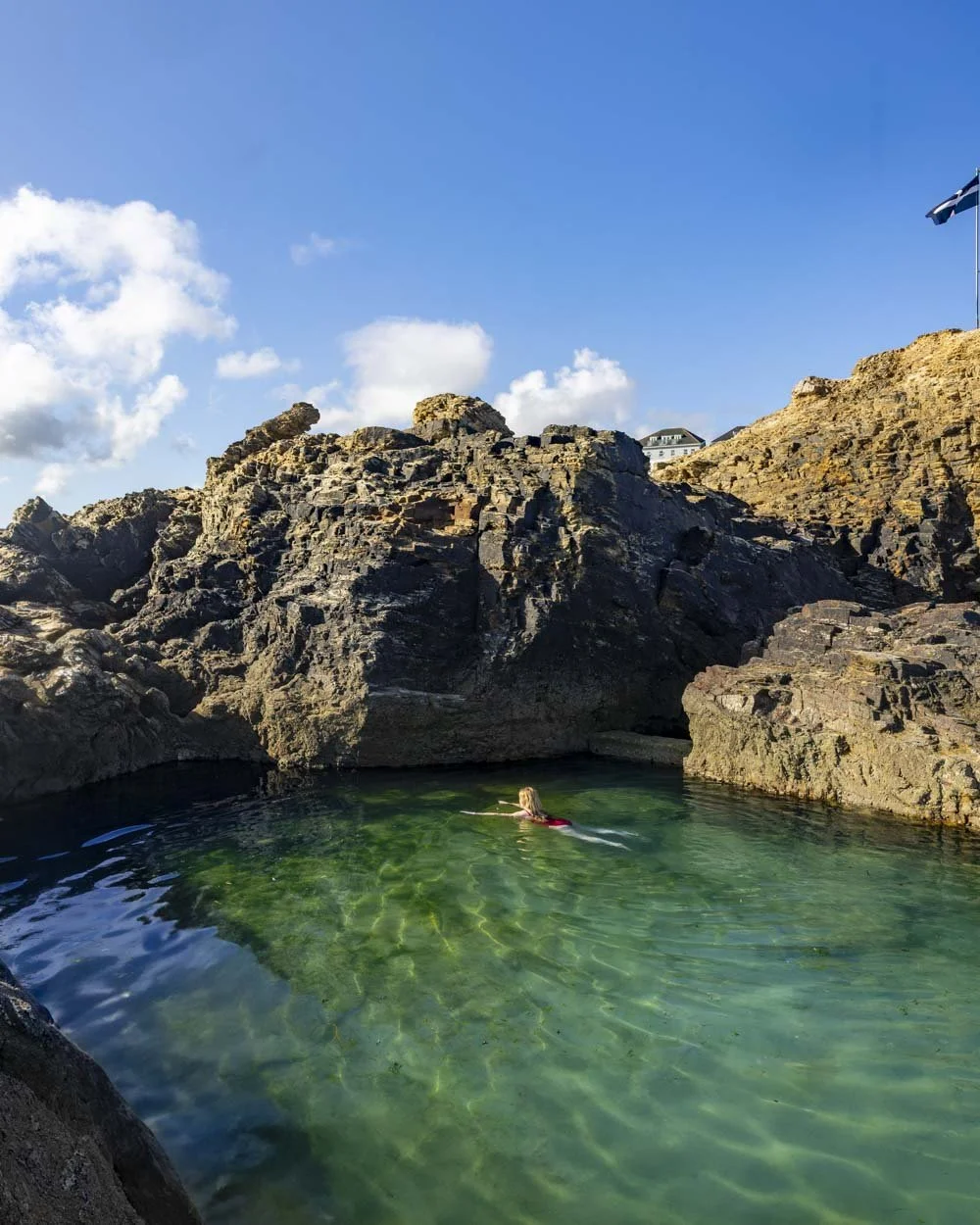Chapel Rock Pool: Cornwall's most unusual tidal pool — Walk My World