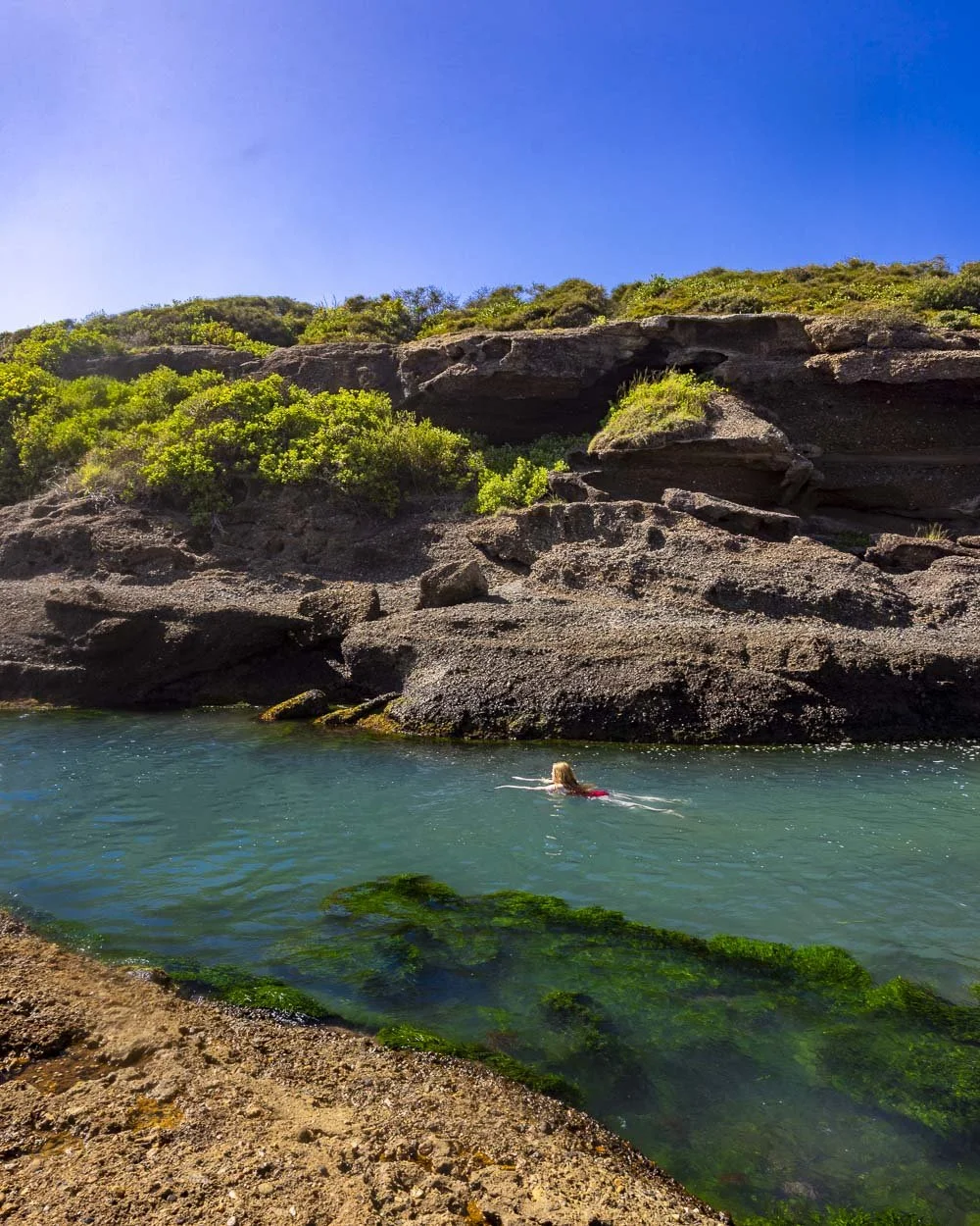 Hales Bluff Rock Channels: a hidden gem in Catherine Hill Bay — Walk My ...