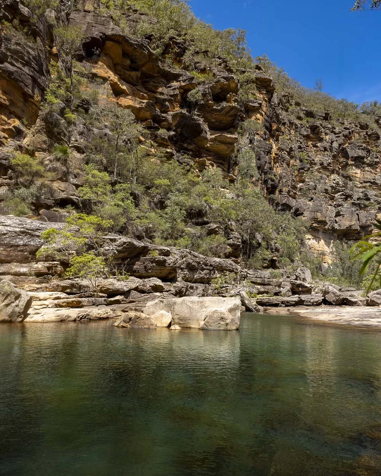 Glenbrook Gorge - a stunning secluded swimming spot in the Blue ...