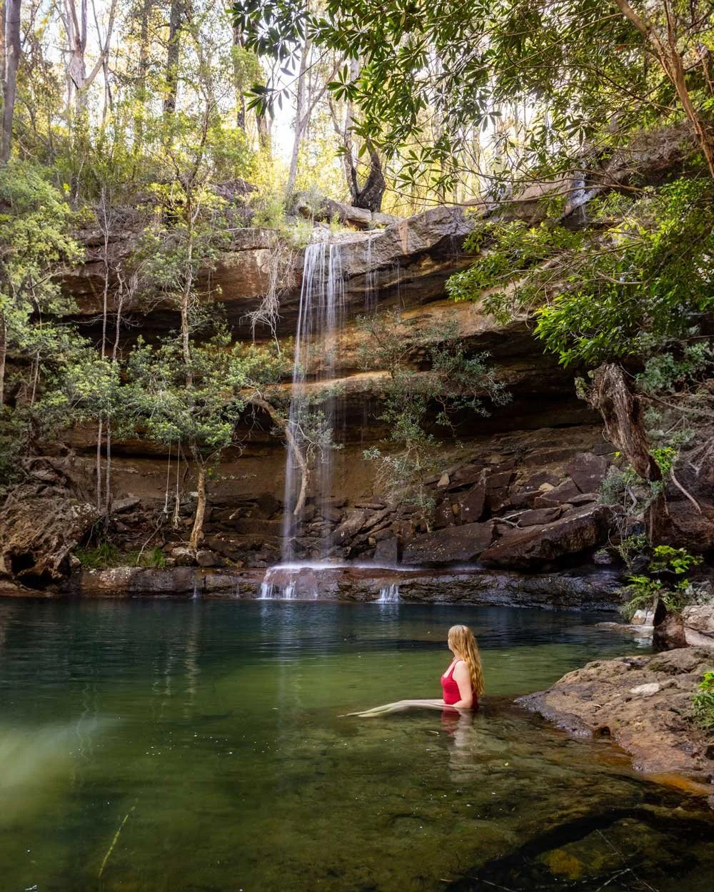 Hell Hole Falls: a spectacular waterfall swimming hole near Jervis Bay ...