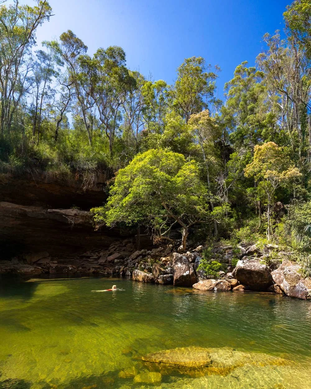 Sandy Creek Falls: Jervis Bay's secret waterfall swimming hole — Walk ...