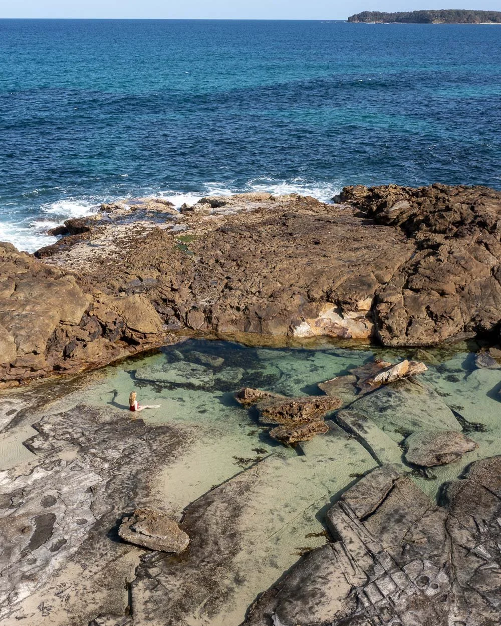 Mermaid Pool: a spectacular hidden rockpool close to Jervis Bay — Walk ...