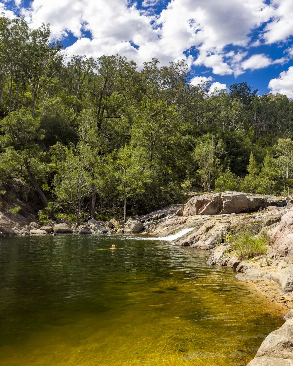 Bowtells Swing Bridge: a fun suspension bridge and secluded swimming ...