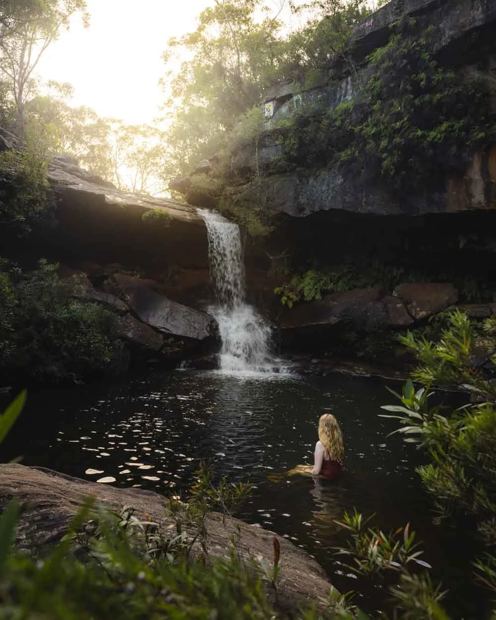 Upper Gledhill Falls: a gorgeous waterfall you can swim under in Ku ...