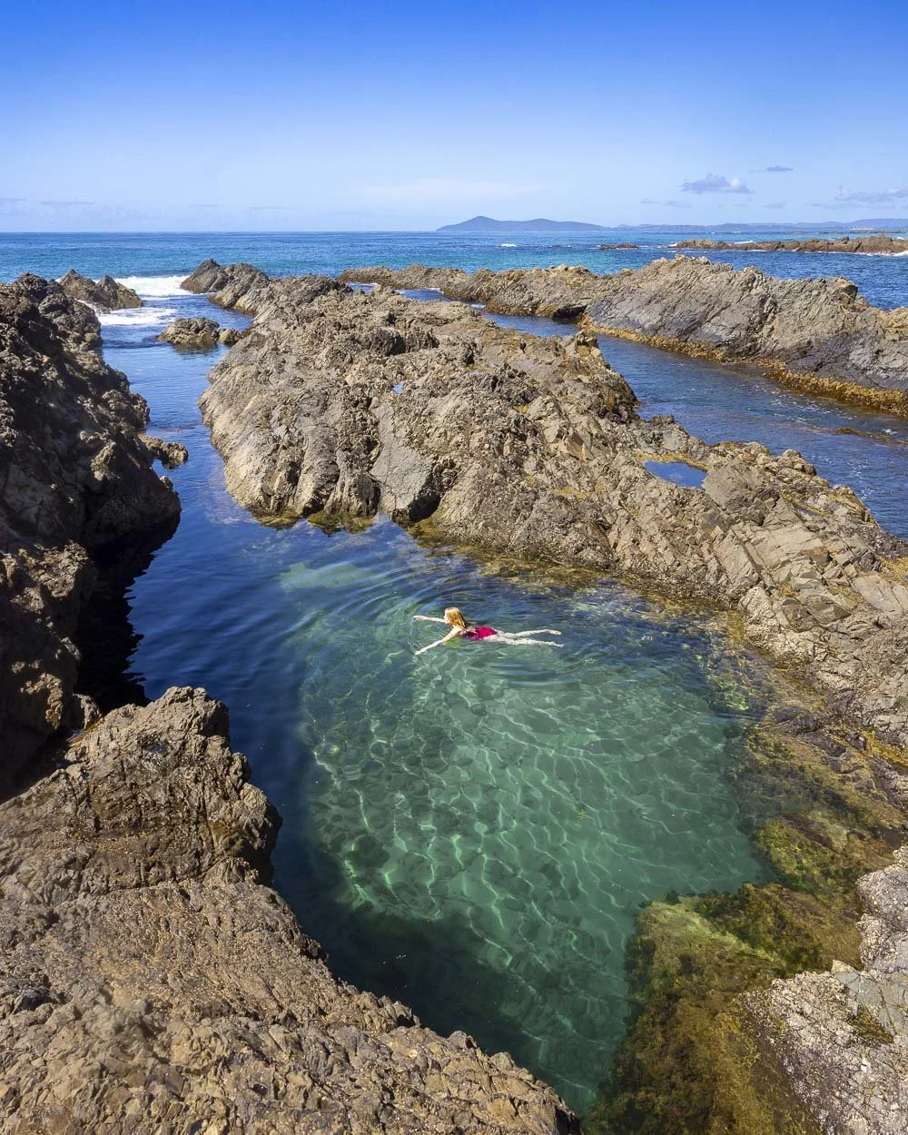 Crystal Pools: hidden rockpool heaven near Forster — Walk My World