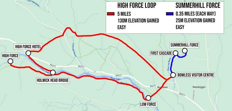 How to visit High Force Waterfall for free — Walk My World