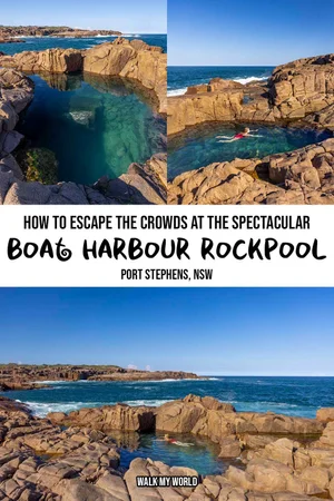 Boat Harbour Rockpool: a stunning blue rockpool in the heart of Port ...