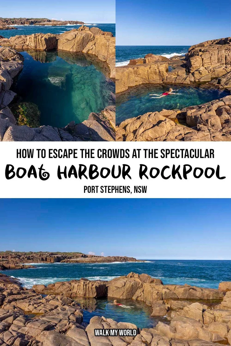 Boat Harbour Rockpool: a stunning blue rockpool in the heart of Port ...