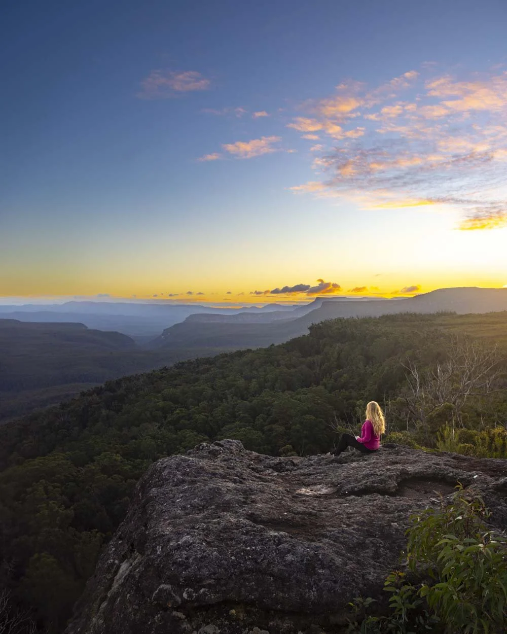 Rusden Head: an incredible mountain top sunset view near Jervis Bay ...