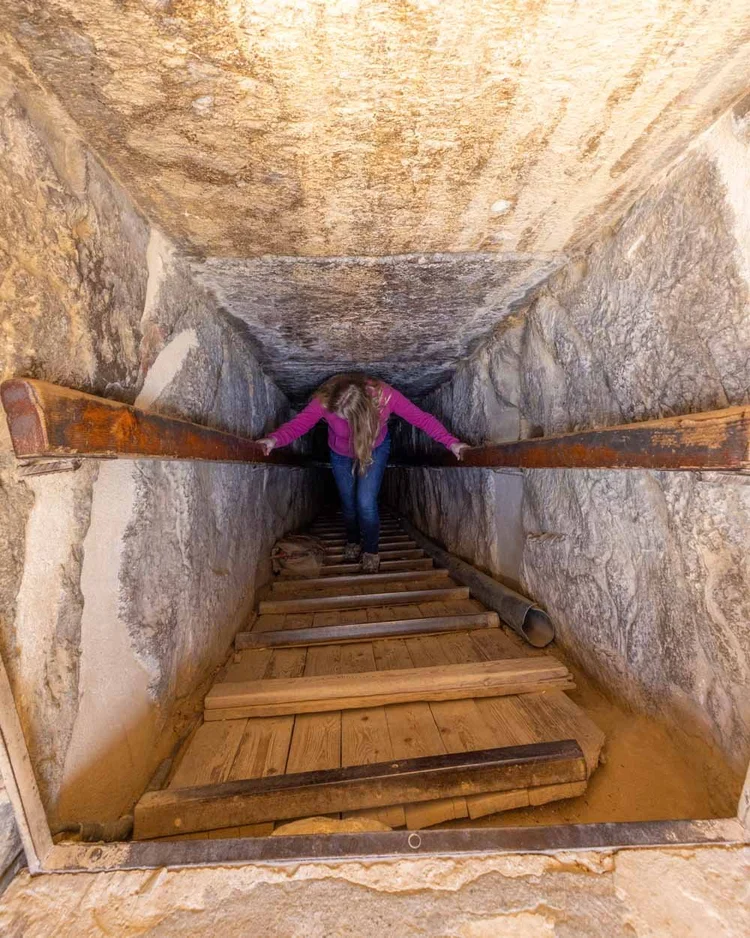 Don't let people tell you it's not worth going inside the Pyramids ...