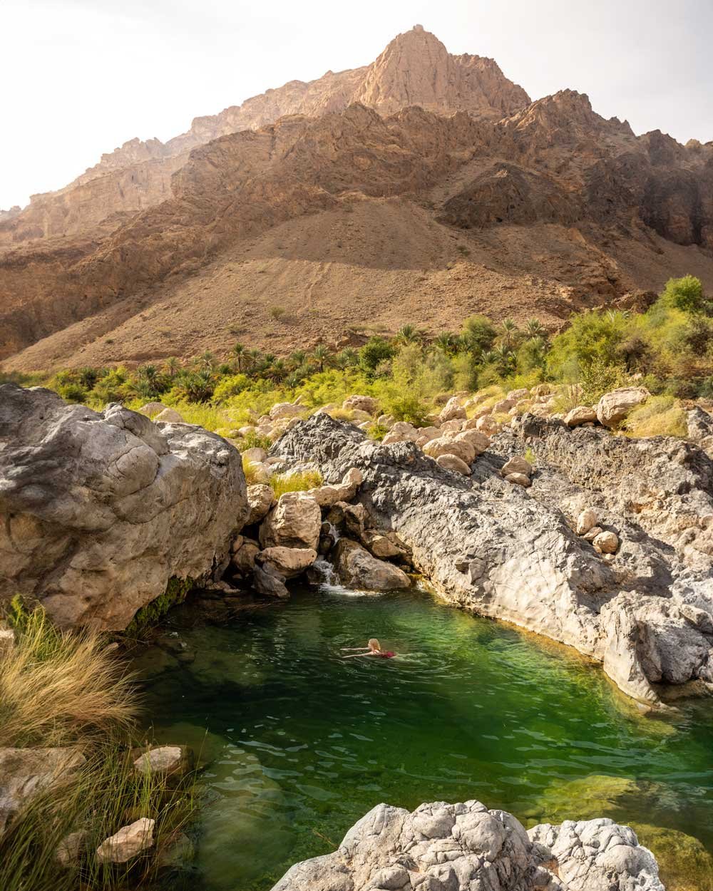 Wadi Al Arbeieen: how to find the hidden waterfall pools (easy version ...